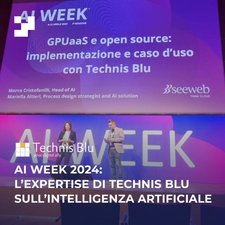 AI WEEK 2024: l'expertise di Technis Blu sull'Intelligenza Artificiale - Infordata